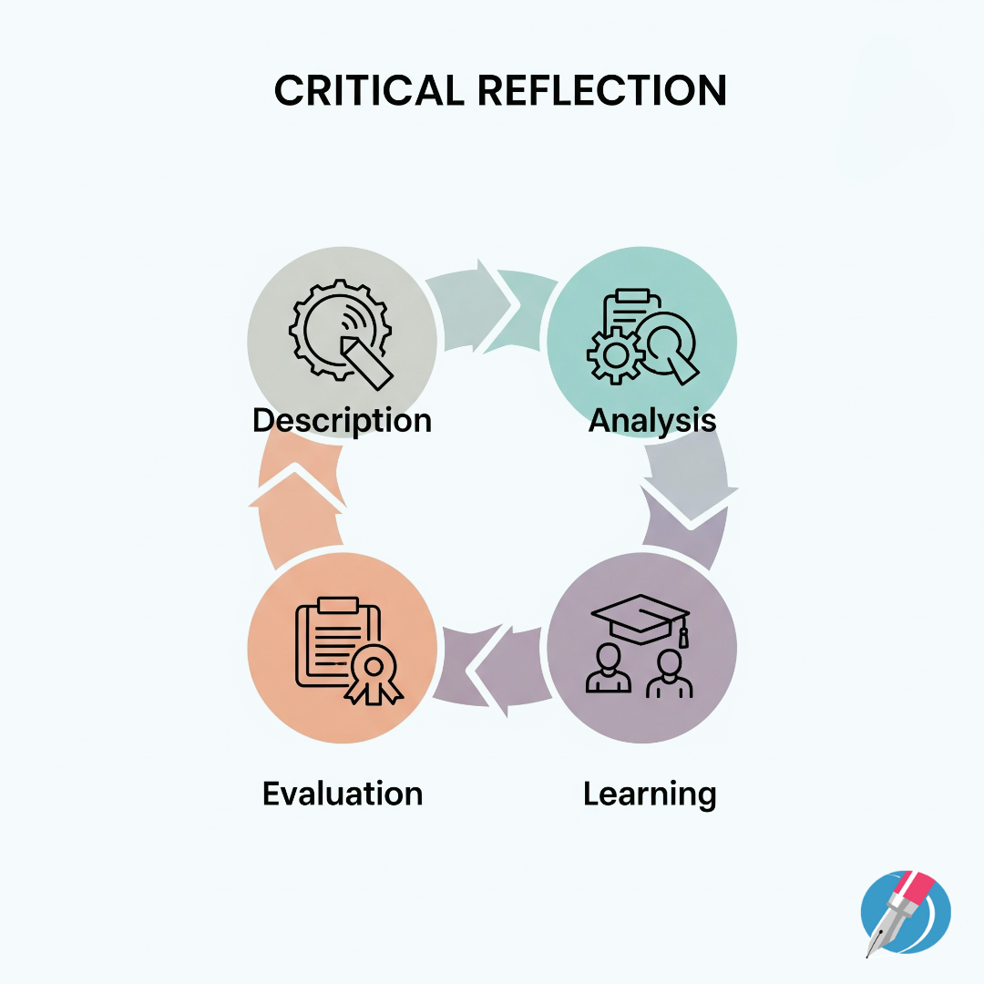 How to write Critical Reflection - Complete guide for UK students